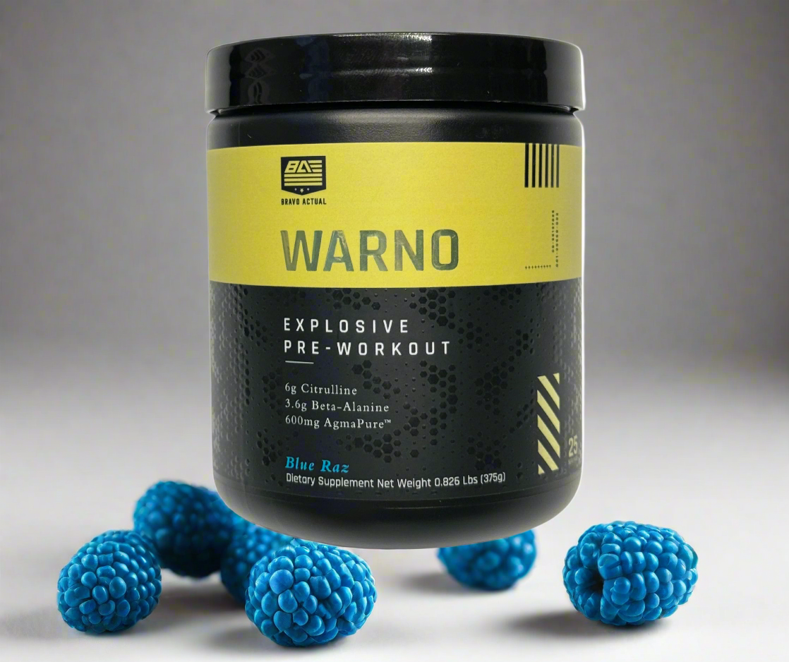 WARNO Pre-Workout – Bravo Actual Supplements